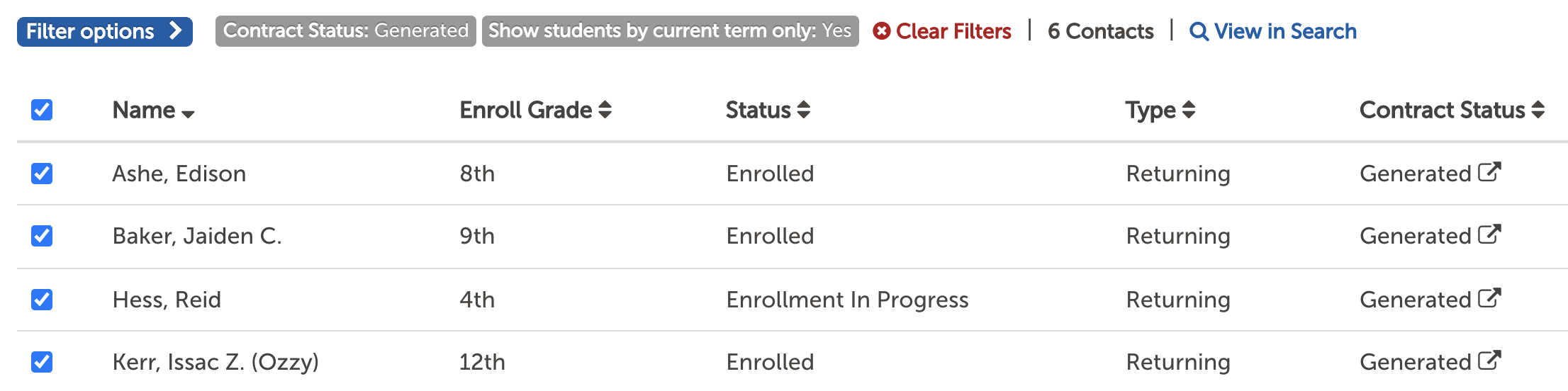 Enrollment Process for New & Returning Students – Finalsite Enrollment