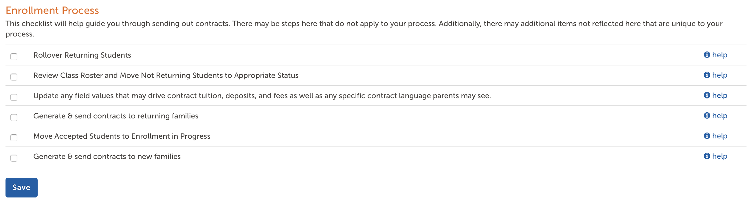 Enrollment Refresh Process – SchoolAdmin