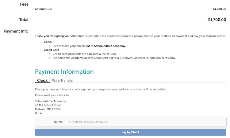 Parent Portal: Parent Experience – Finalsite Enrollment